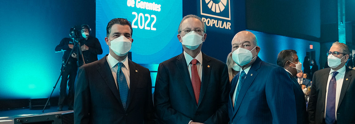 Banco Popular premia el talento y la dedicación de su cuerpo gerencial