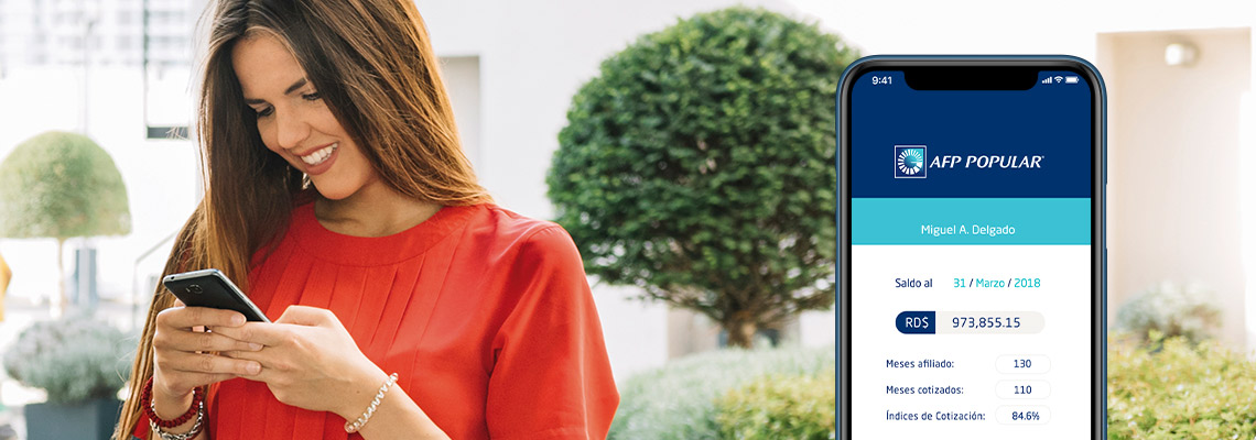 AFP Popular lanza aplicación móvil para afiliados
